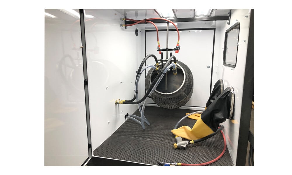 Allredi Advantage - Custom Industrial Blast Cabinet Solutions